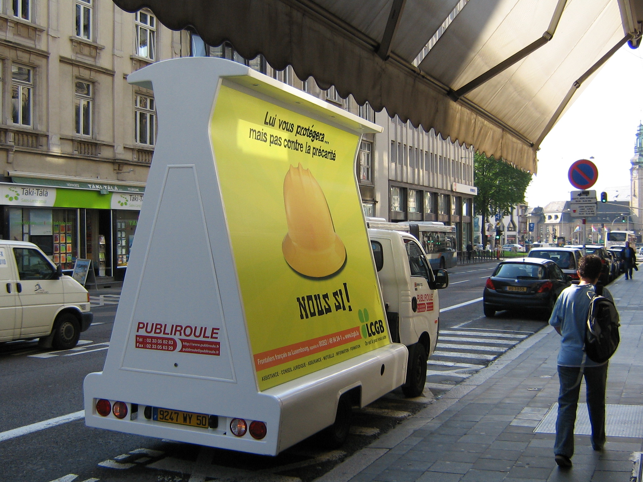 publiroule,publicite sur voiture,affichage camion vehicule publicitaire ...